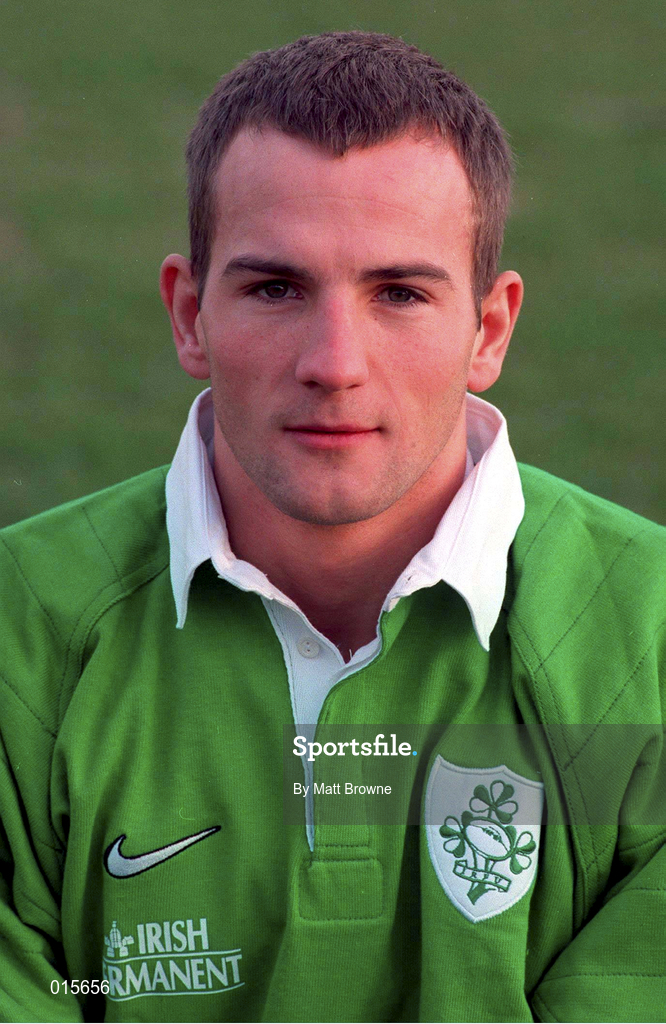 Sportsfile - Ireland Rugby Squad Portraits 1998 - 015656