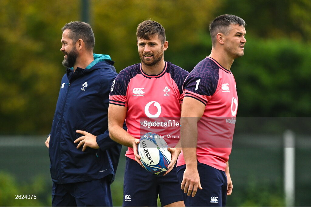 Sportsfile - Ireland Rugby Squad Training and Media Conference - 2624075