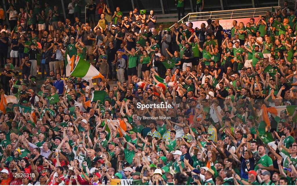 Sportsfile - Ireland v Tonga - 2023 Rugby World Cup Pool B - 2626318