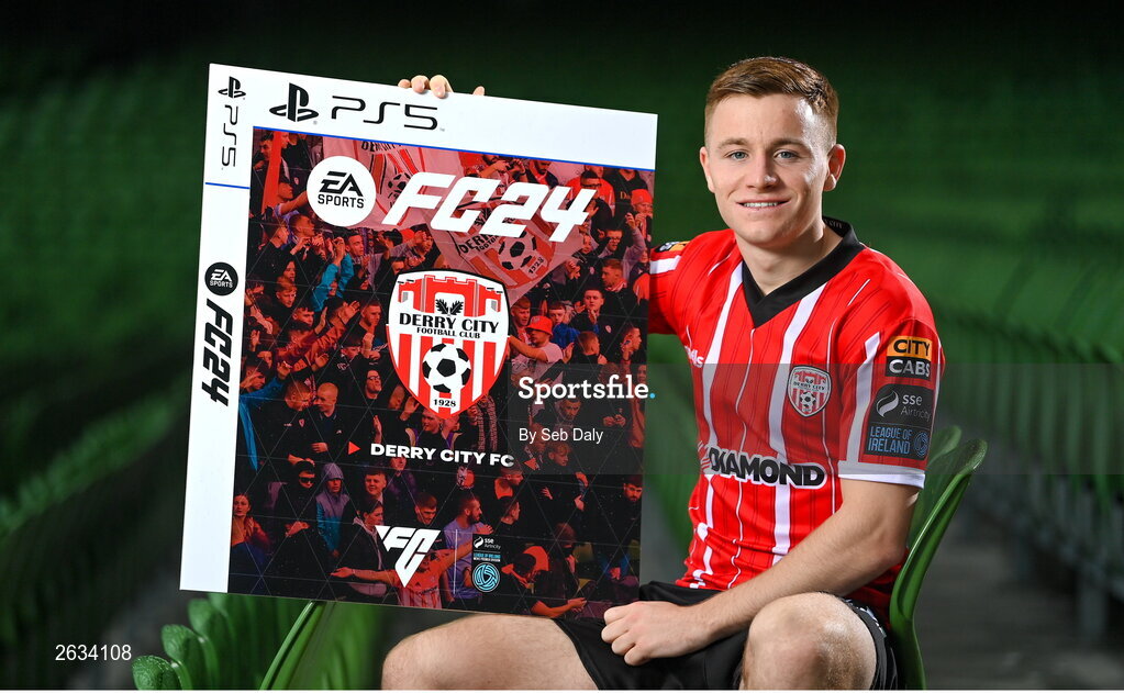 Sportsfile - EA SPORTS FC 24 SSE Airtricity League Cover Launch - 2634108