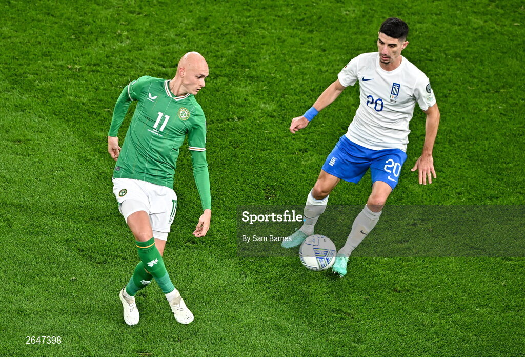 Sportsfile - Republic of Ireland v Greece - UEFA EURO 2024 Championship ...