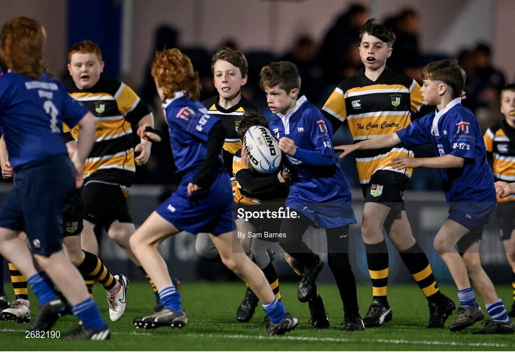Sportsfile - Bank of Ireland Half-Time Minis at Leinster v Scarlets ...