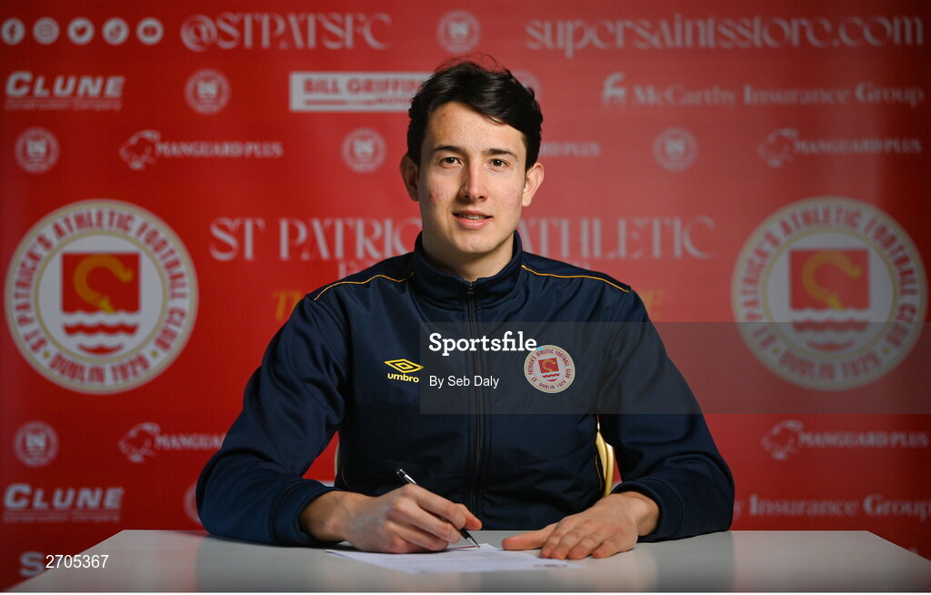 Sportsfile - St Patrick's Athletic Unveil New Loan Signing Marcelo ...