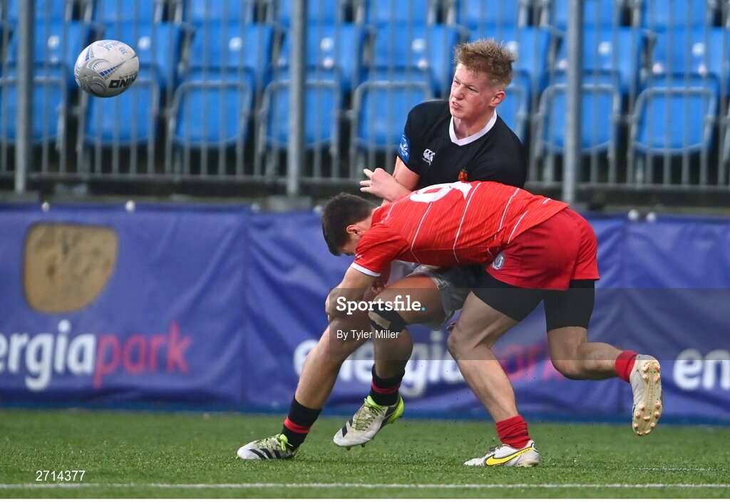 Sportsfile - High School v CUS - Bank of Ireland Leinster Rugby Schools ...