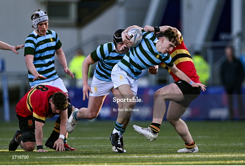 Sportsfile - CBC Monkstown v St Gerard's School - Bank of Ireland ...