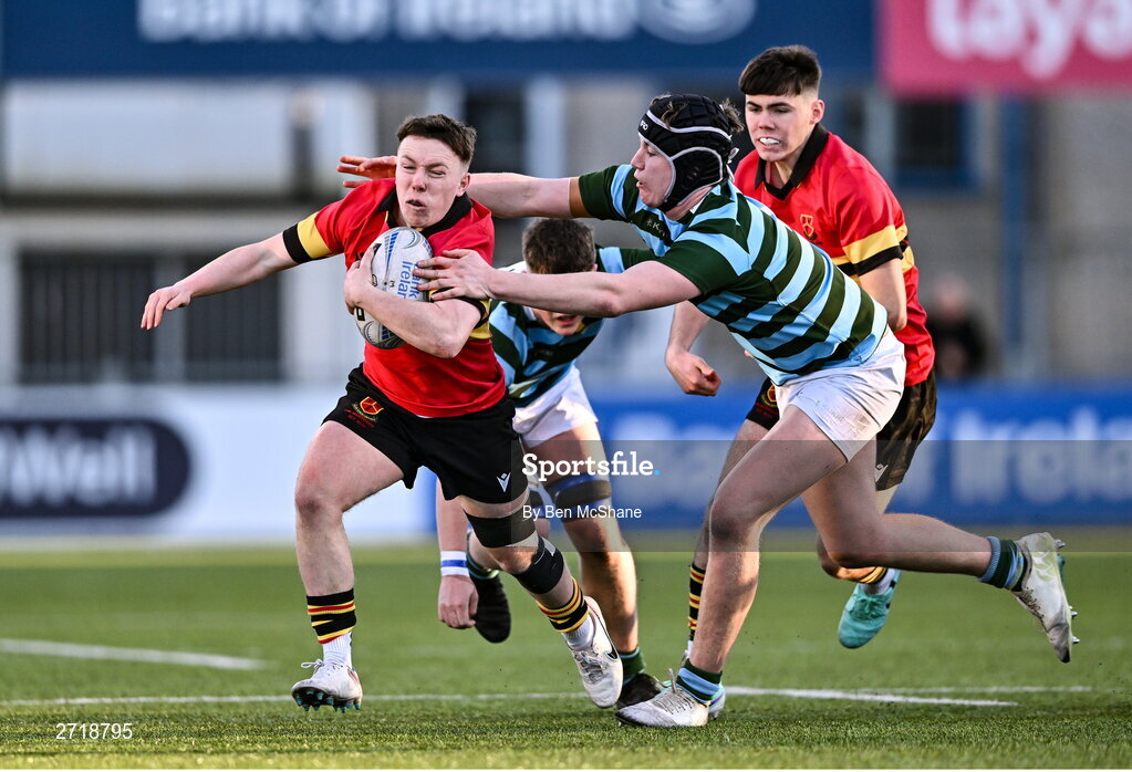 Sportsfile - CBC Monkstown v St Gerard's School - Bank of Ireland ...