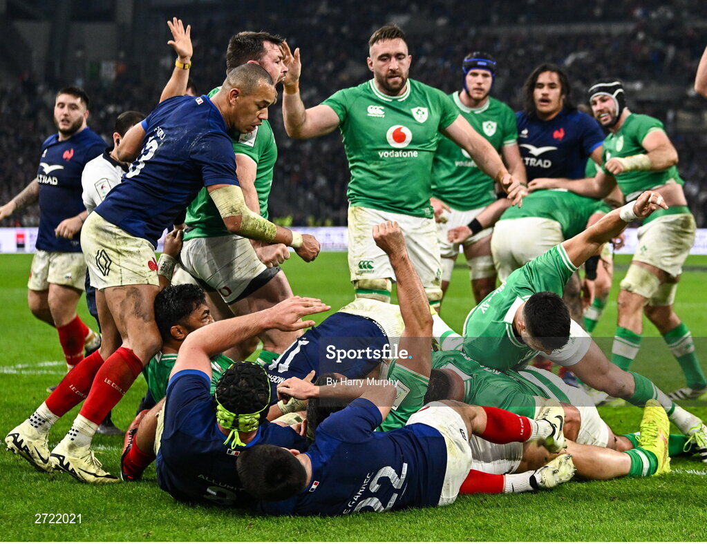 Sportsfile - France v Ireland - Guinness Six Nations Rugby Championship ...