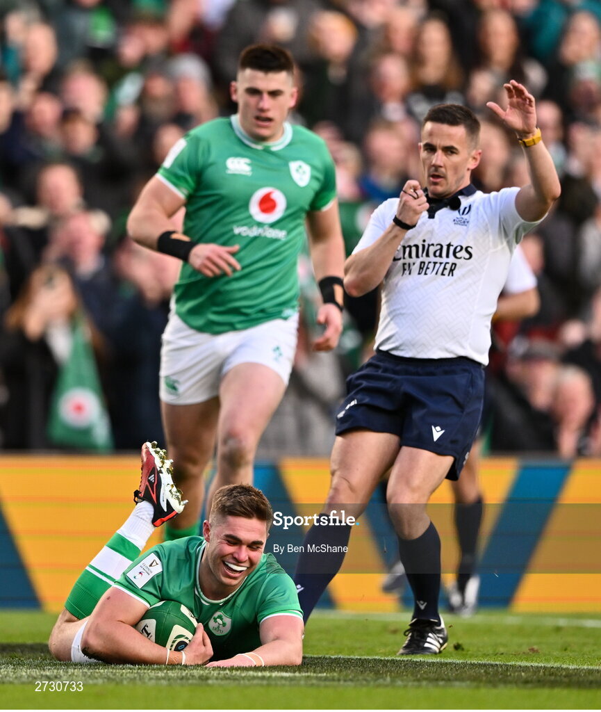 Sportsfile - Ireland v Italy - Guinness Six Nations Rugby Championship ...