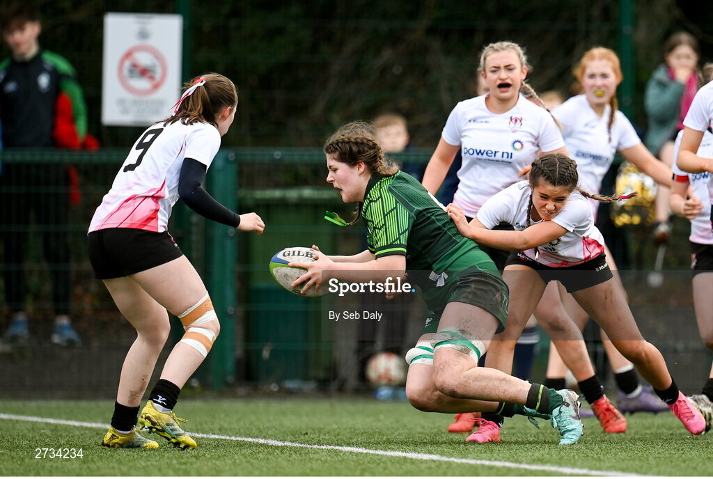 Sportsfile - Ulster v Connacht - U18 Girls Interprovincial Semi-Final ...