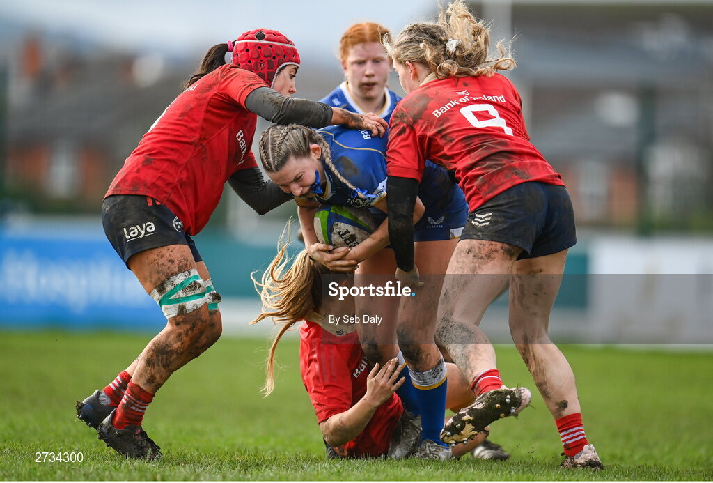 Sportsfile - Leinster v Munster - U18 Girls Interprovincial Semi-Final ...