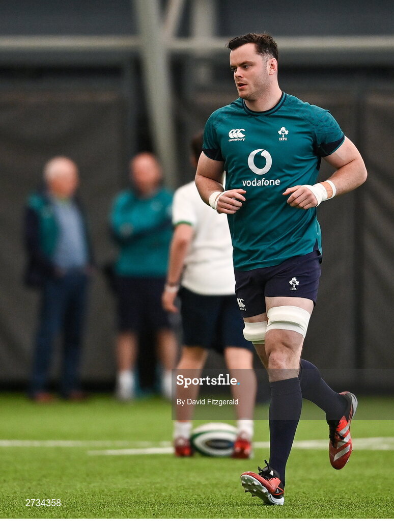 Sportsfile - Ireland Rugby Squad Training and Media Conference - 2734358
