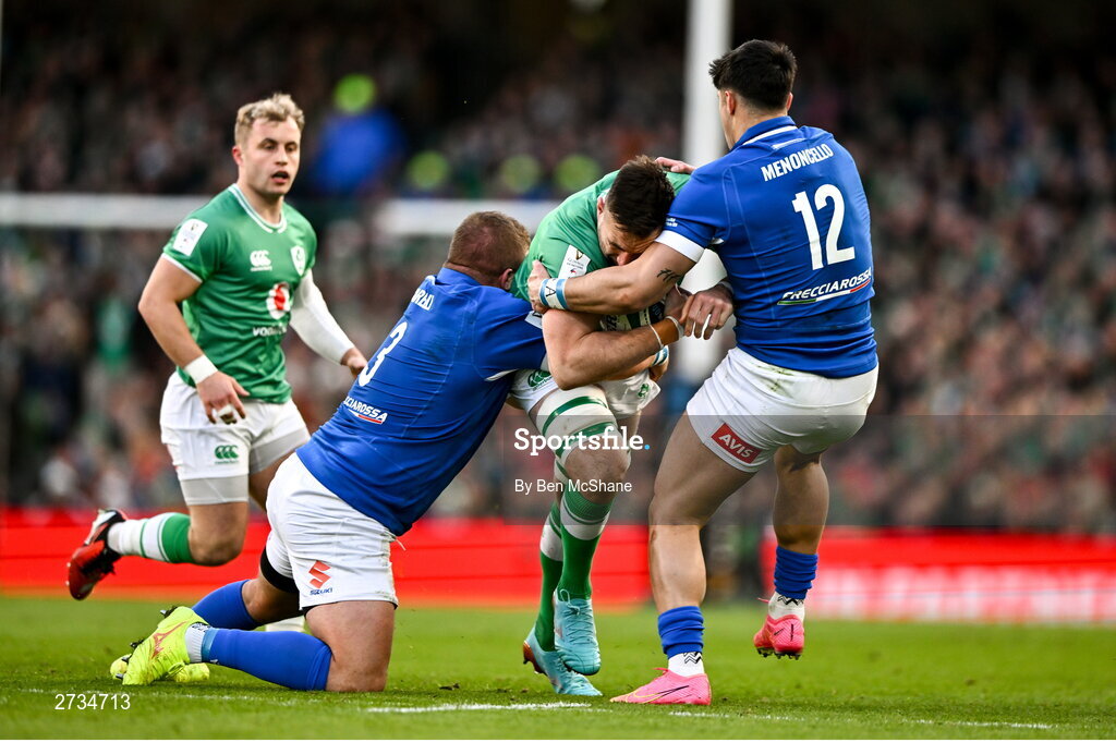 Sportsfile - Ireland v Italy - Guinness Six Nations Rugby Championship ...