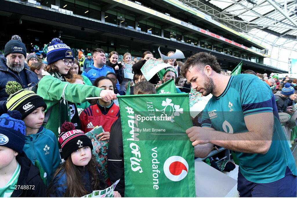 Sportsfile - Ireland Rugby Open Training Session - 2748872