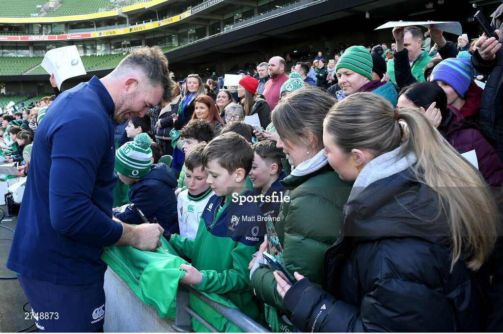 Sportsfile - Ireland Rugby Open Training Session - 2748873
