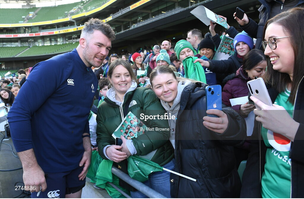 Sportsfile - Ireland Rugby Open Training Session - 2748886