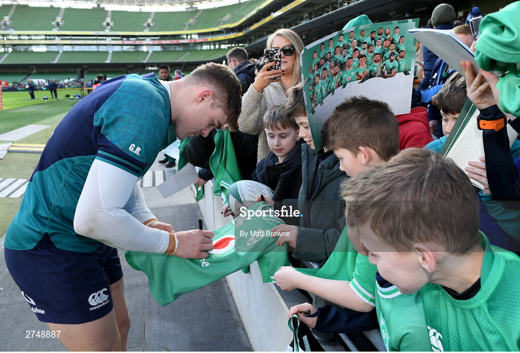 Sportsfile - Ireland Rugby Open Training Session - 2748887
