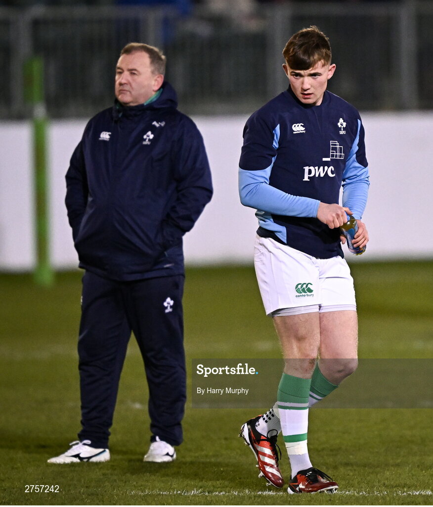 Sportsfile - England v Ireland - U20 Six Nations Rugby Championship ...