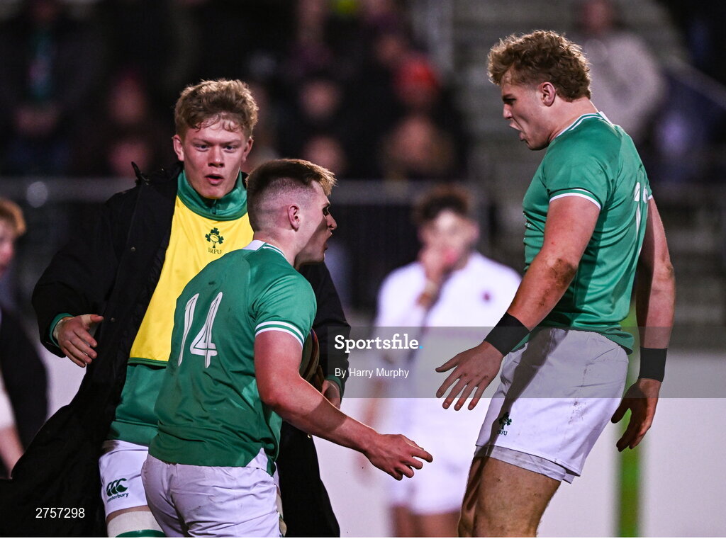 Sportsfile - England v Ireland - U20 Six Nations Rugby Championship ...
