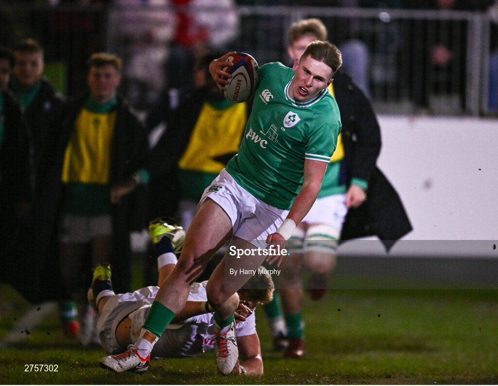 Sportsfile - England v Ireland - U20 Six Nations Rugby Championship ...