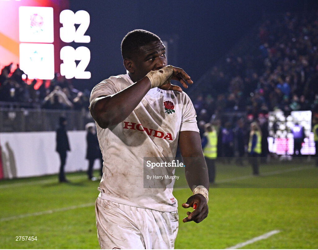 Sportsfile - England v Ireland - U20 Six Nations Rugby Championship ...
