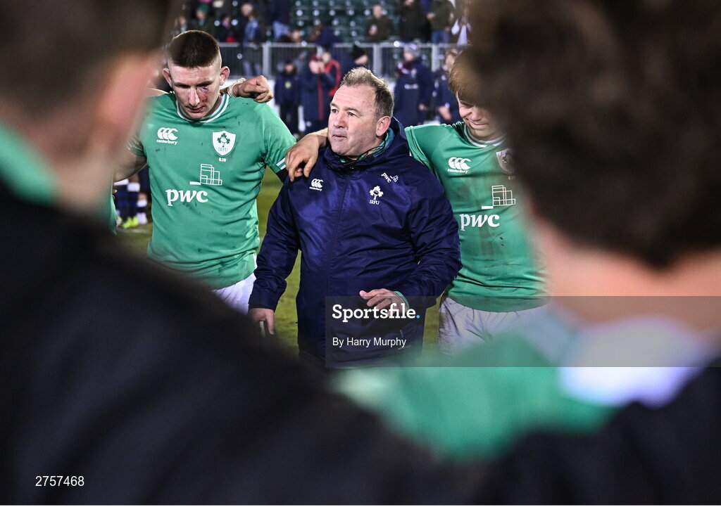 Sportsfile - England v Ireland - U20 Six Nations Rugby Championship ...