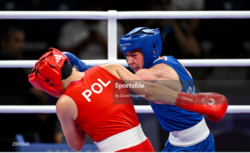 Sportsfile - Paris 2024 Olympic Games - Day 5 - Boxing - 2900348