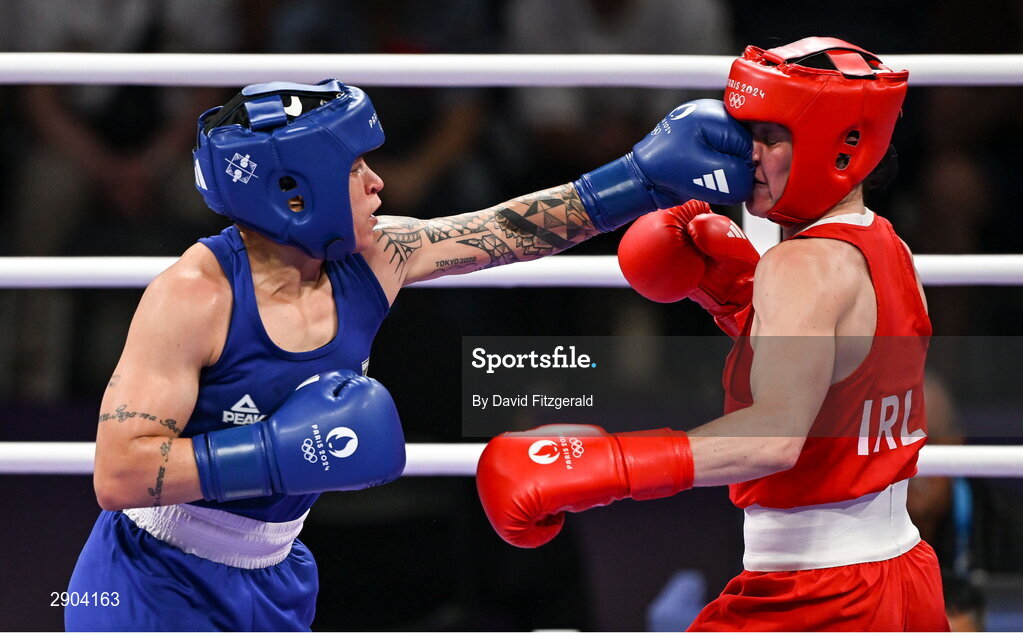 Sportsfile - Paris 2024 Olympic Games - Day 8 - Boxing - 2904163