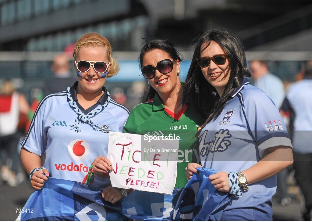 Sportsfile - Supporters at the GAA Football All-Ireland Championship ...