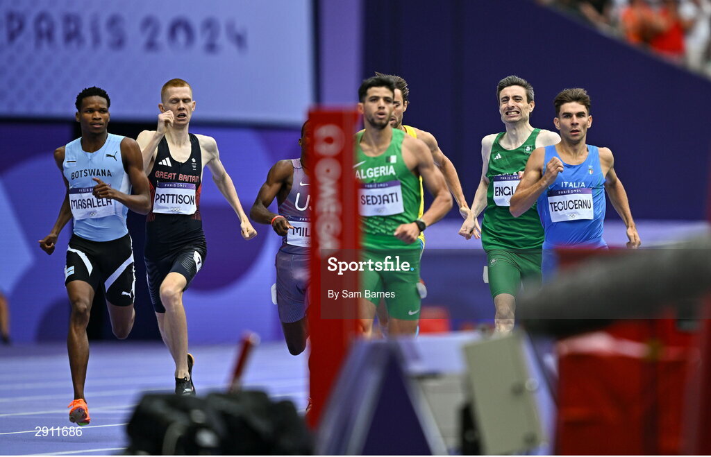 Sportsfile - Paris 2024 Olympic Games - Day 14 - Athletics - 2911686