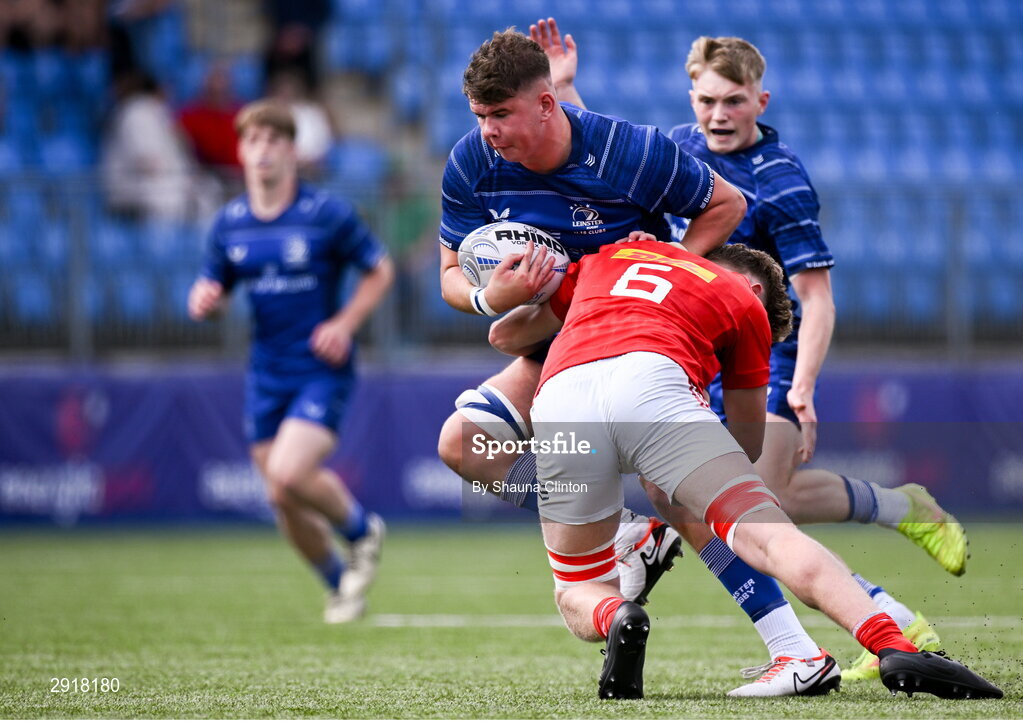 Sportsfile - Leinster v Munster - U18 Club's Interprovincial Round 1 ...