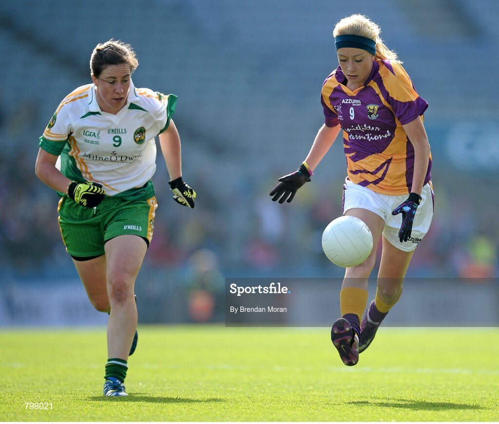 Sportsfile - Offaly v Wexford - TG4 All-Ireland Ladies Football Junior ...