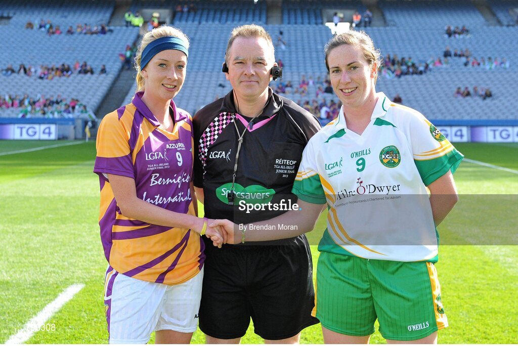 Sportsfile - Offaly v Wexford - TG4 All-Ireland Ladies Football Junior ...