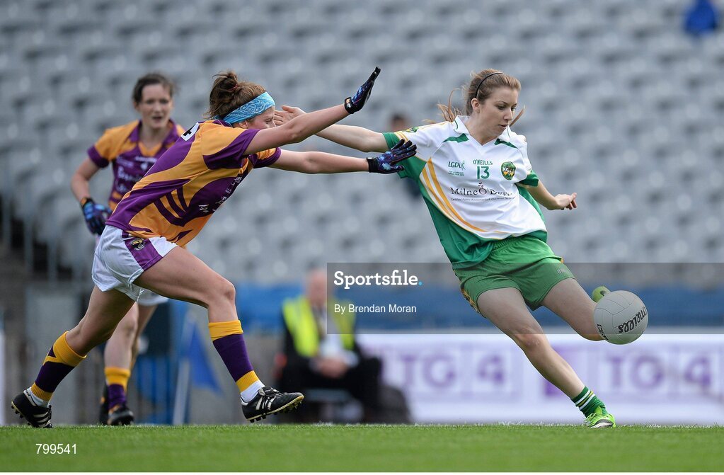 Sportsfile - Offaly v Wexford - TG4 All-Ireland Ladies Football Junior ...