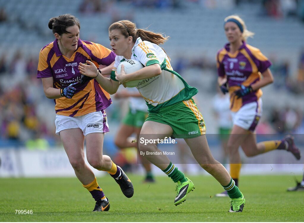 Sportsfile - Offaly v Wexford - TG4 All-Ireland Ladies Football Junior ...