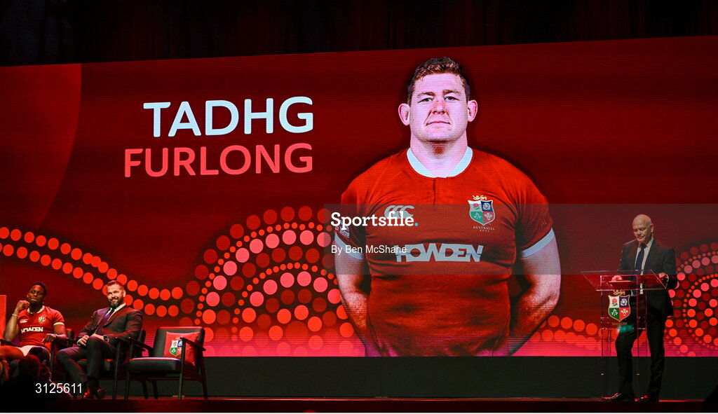 Sportsfile - British & Irish Lions Squad and Captain Announcement - 3125611