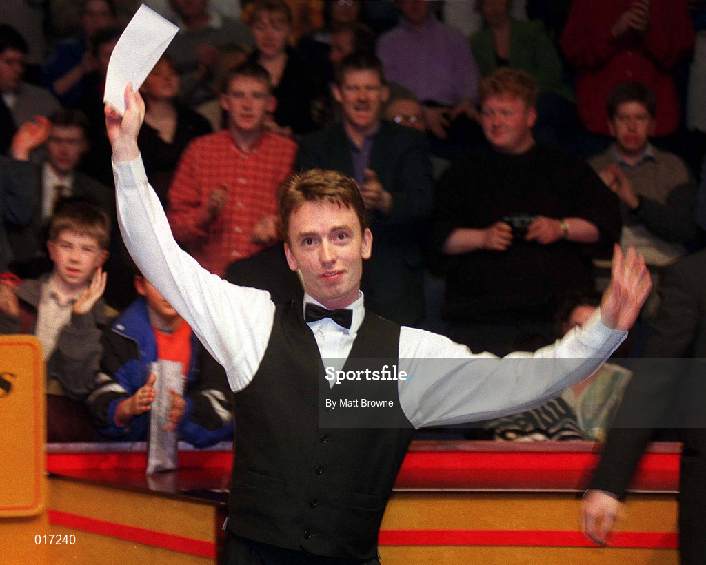 Sportsfile - Ronnie O'Sullivan v Ken Doherty - Benson and Hedges Irish ...