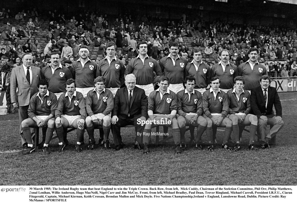 Sportsfile - Ireland v England - Five Nations Rugby Championship 1985 ...