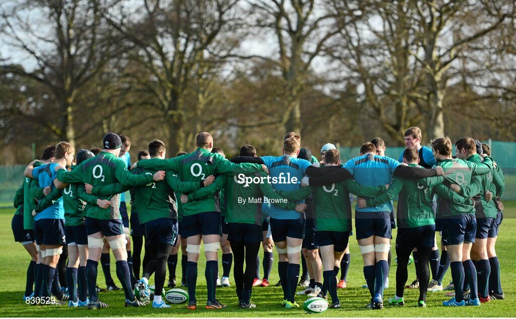 Sportsfile - Ireland Rugby Squad Training - Thursday 6th February - 830529