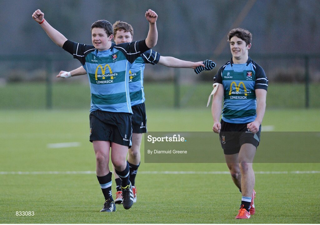 Sportsfile - Castletroy College v Glenstal Abbey - SEAT Munster Schools ...