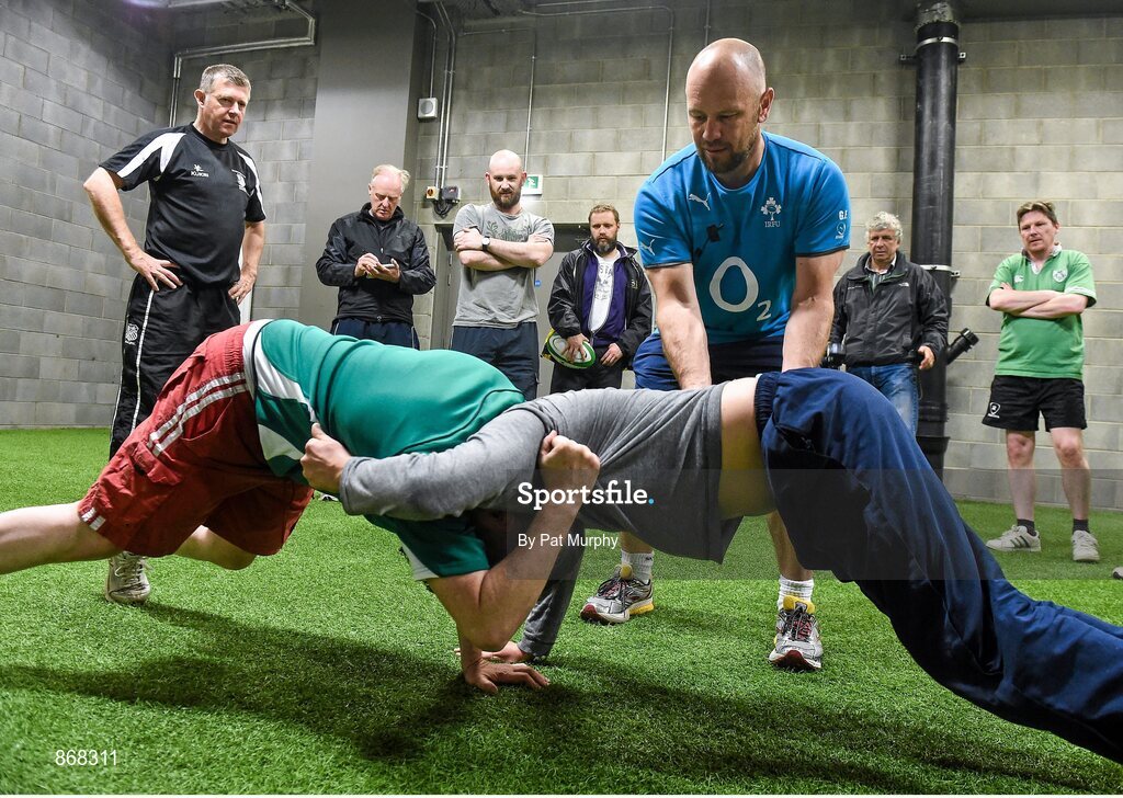 Irish Rugby Scrum