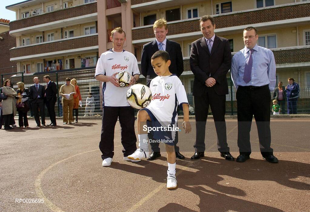 Sportsfile - Launch the FAI Inner City Futsal Programme - RP0026695
