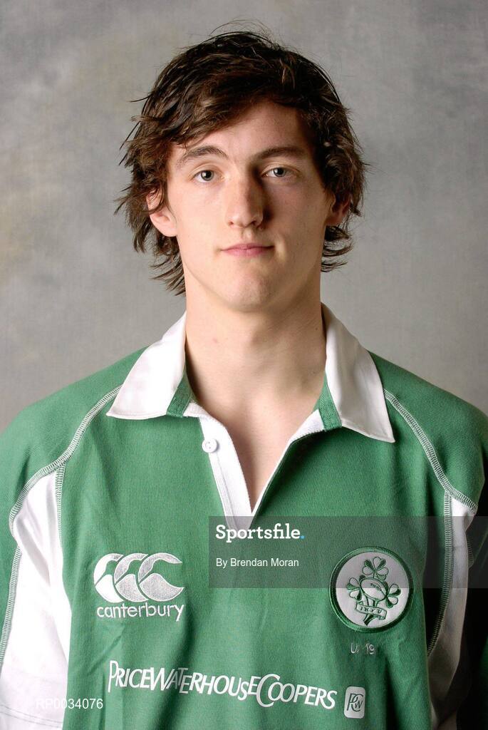 Sportsfile - Ireland Rugby U19 Squad Portraits - RP0034076
