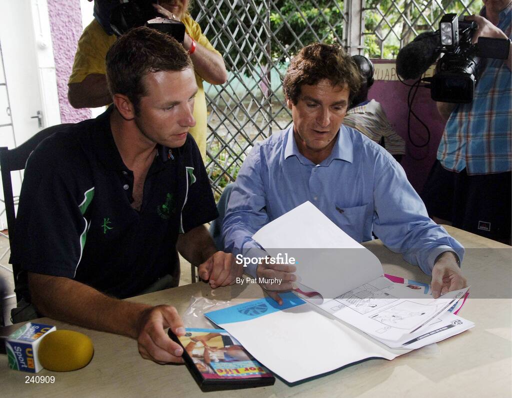Sportsfile - Andrew White Visits UNICEF Project - 240909