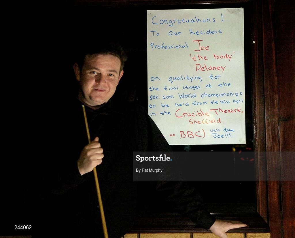 Sportsfile - Dublin's Top Snooker Player Joe Delaney - 244062