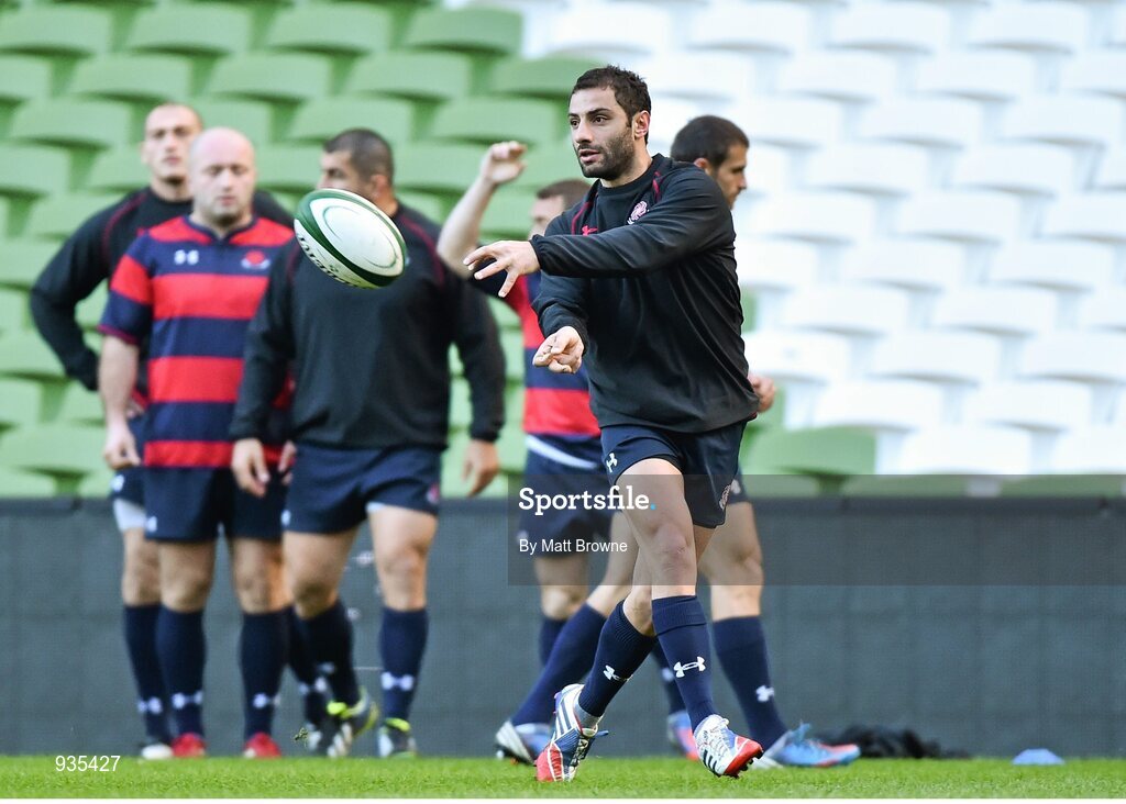 Sportsfile - Georgia Rugby Squad Training - 935427