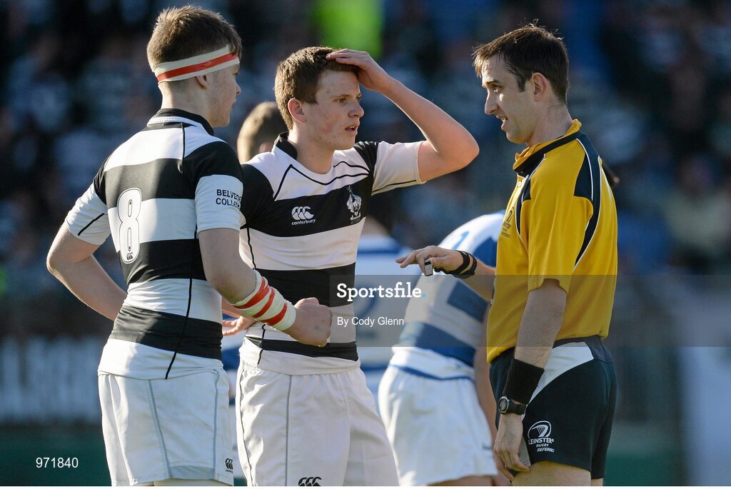 Sportsfile - Belvedere College v Blackrock College - Bank of Ireland ...