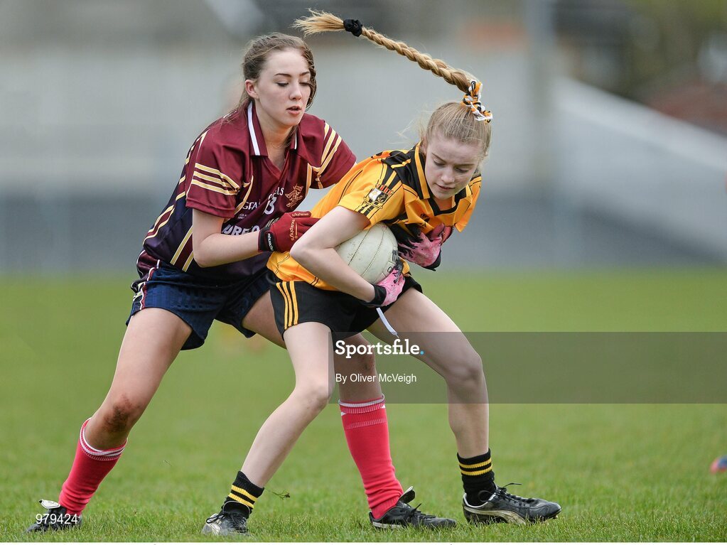 Sportsfile - Coláiste Íosagáin S.S. Stillorgan v Loreto Omagh - TESCO ...