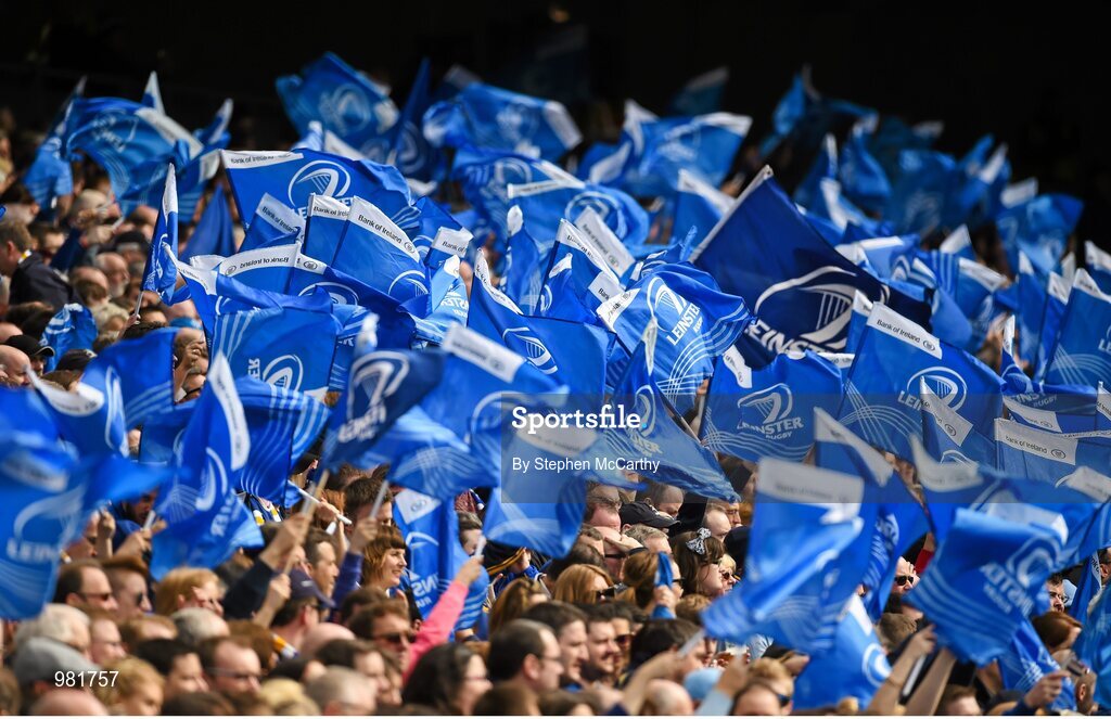 Sportsfile - Leinster Fans at Leinster v Bath - European Rugby ...