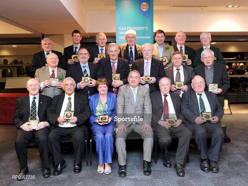 Sportsfile - Presentation of the GAA President’s Awards - RP0067735