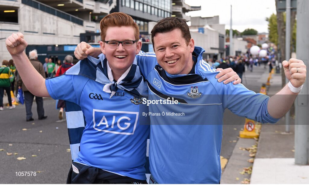 Sportsfile - Supporters at Dublin v Kerry - GAA Football All-Ireland ...
